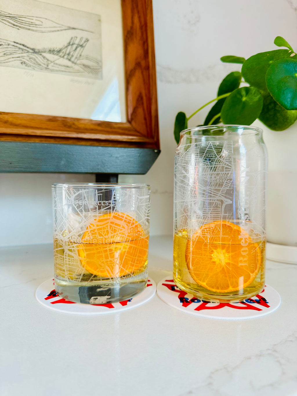 ENGRAVED ROC MAP GLASS – Shop-Peppermint